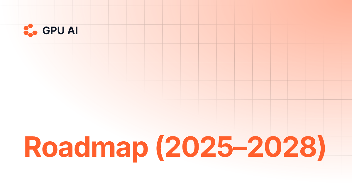 Roadmap (2025–2028) | GPU AI